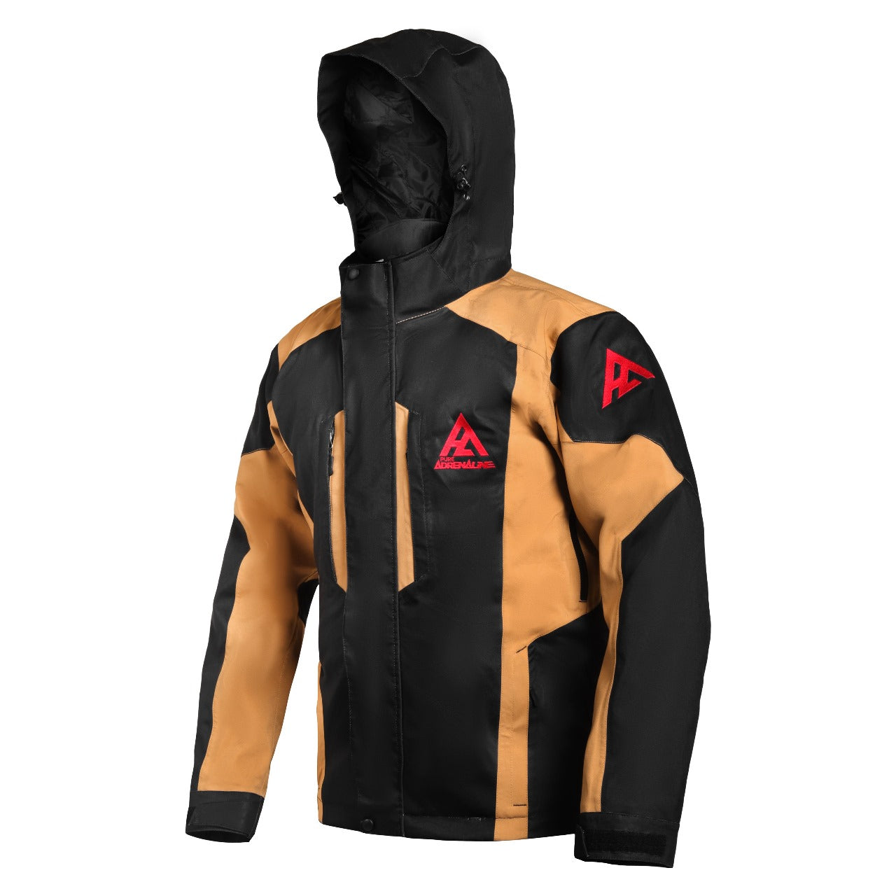 Snowmobile Jacket | Launch Pro Coat 20K Waterproof Almond/Black | PAM ...