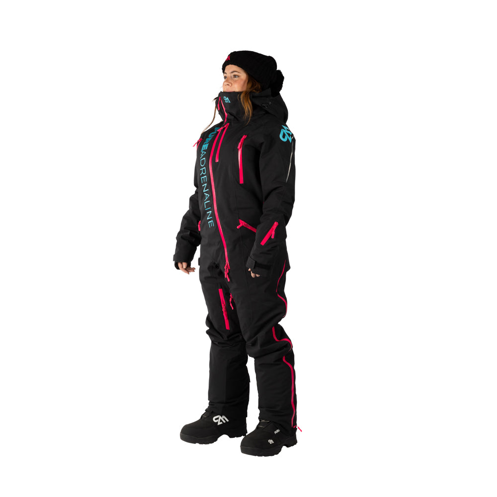 Black / Scuba Blue Womens Gravity Mono Suit (2024) | Pure Adrenaline ...