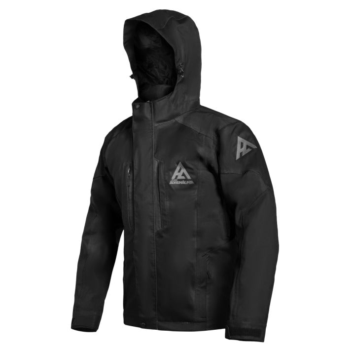 Snowmobile Jacket | Launch Pro Coat 20K Waterproof Full Black | PAM ...