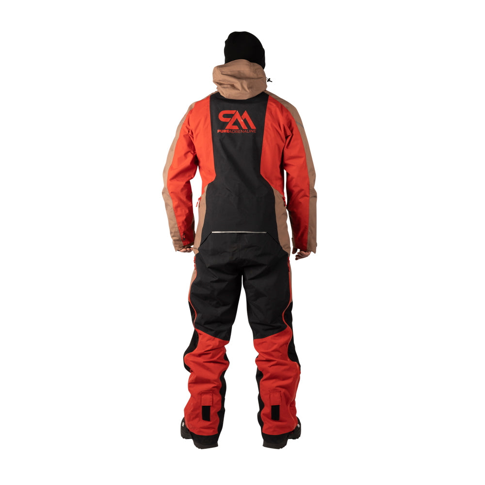 Black / Adrenaline Rush Mens Rise Monosuit (2024) | Pure Adrenaline ...